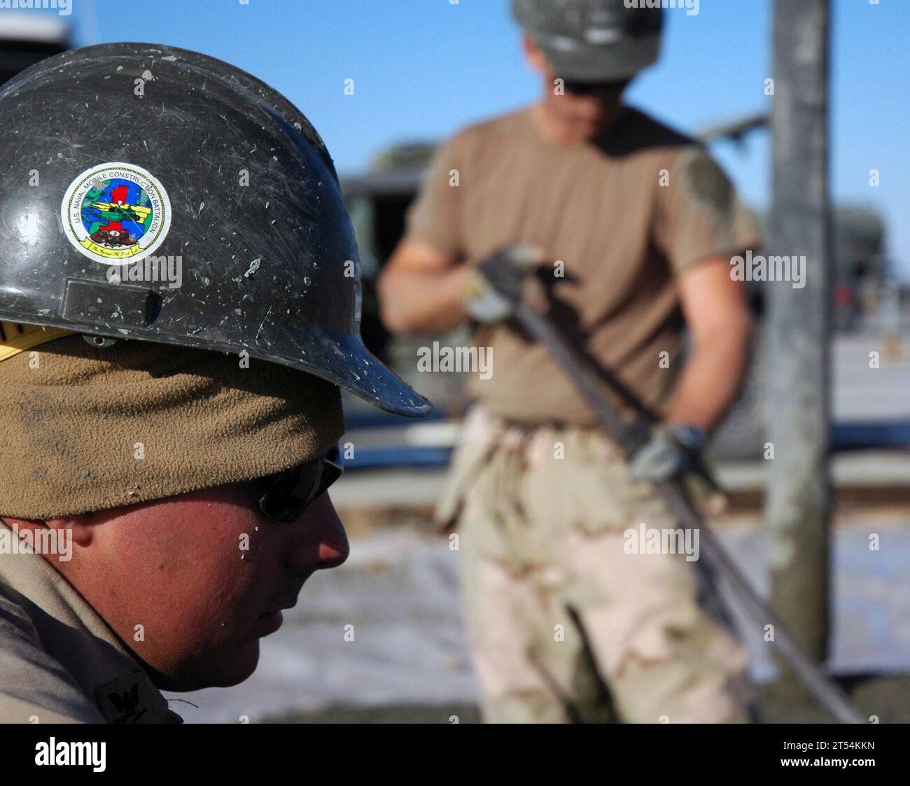 Deployment, dirt sailors, First Naval Construction Division, Iraq ...