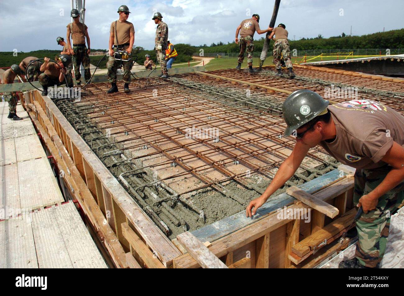 Deployment, dirt sailors, First Naval Construction Division, Guam ...