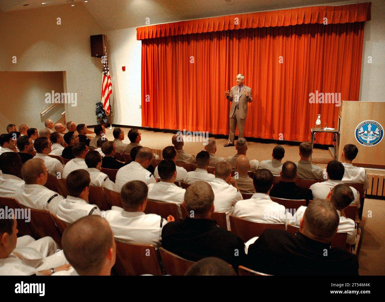 Deputy Secretary of Defense Gordon England, Trident Training Facility ...