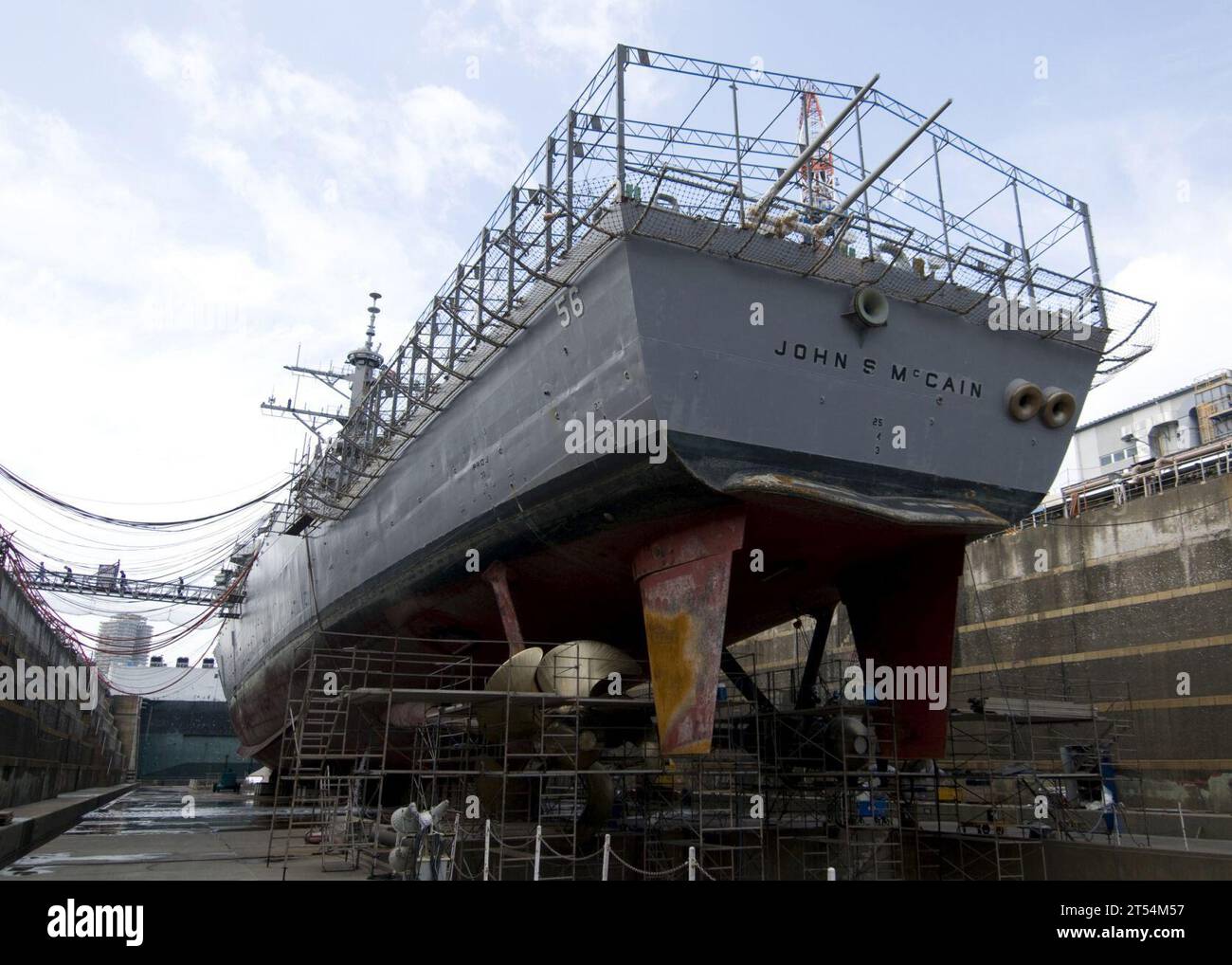 DESRON 15, destroyer squadron 15, dry dock, Guided-Missile Destroyer ...
