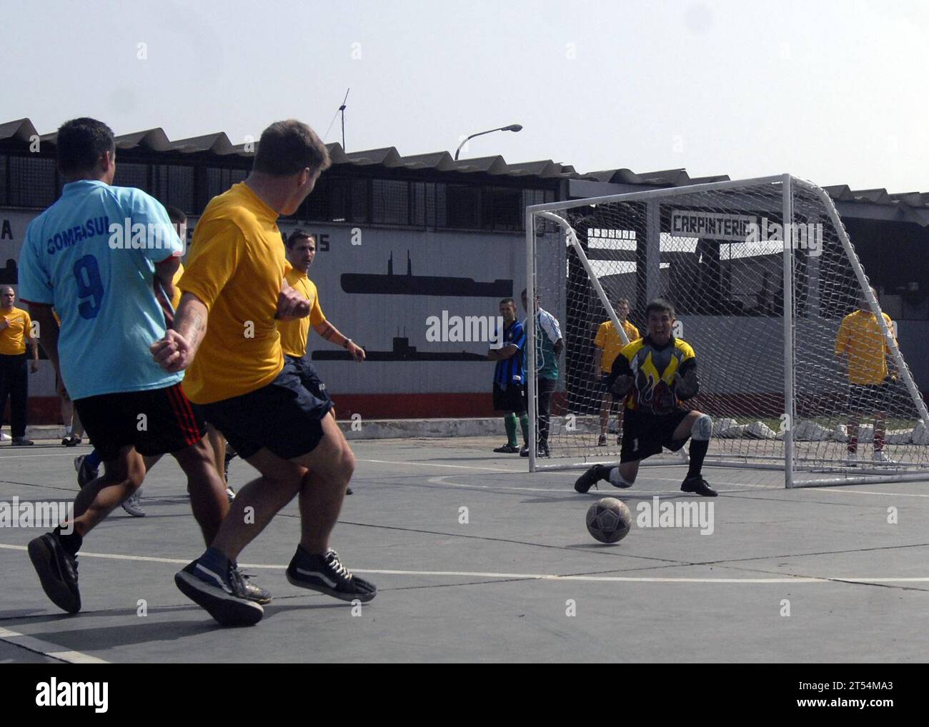 DESRON 40, FFG, Frigate, futbol, International, multinational, poa ...