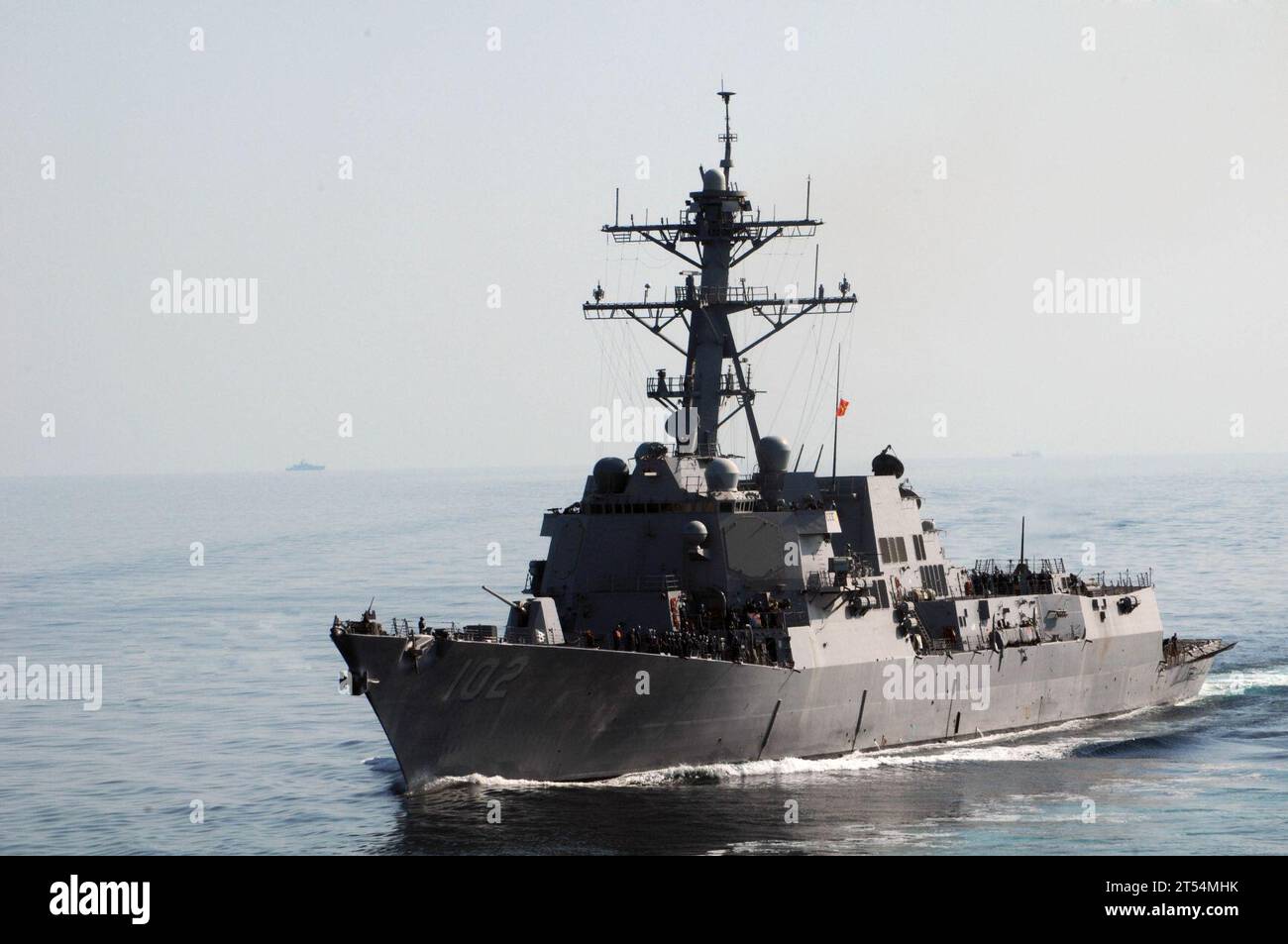 destroyer, navy, ships, U.S. 5TH Fleet, U.S. Navy, USS Sampson (DDG 102 ...