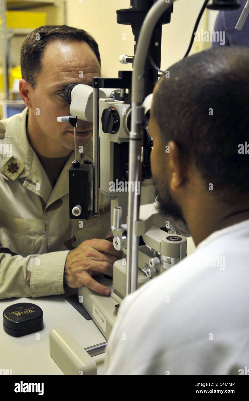 detainee, examination, eye care, joint medical group, medical, medical ...