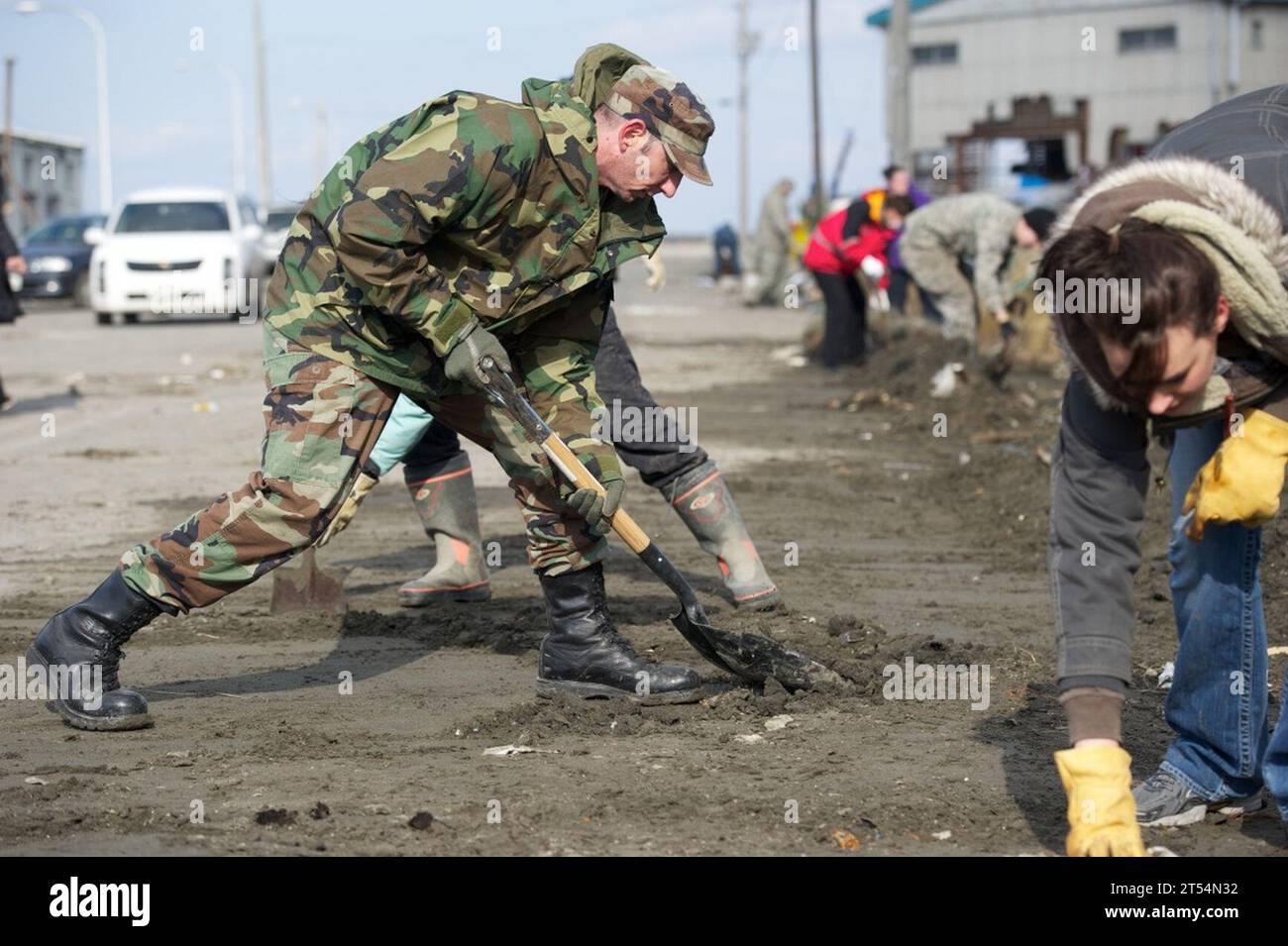 Disaster relief, earthquake, Hachinohe, humanitarian assistance, Japan ...