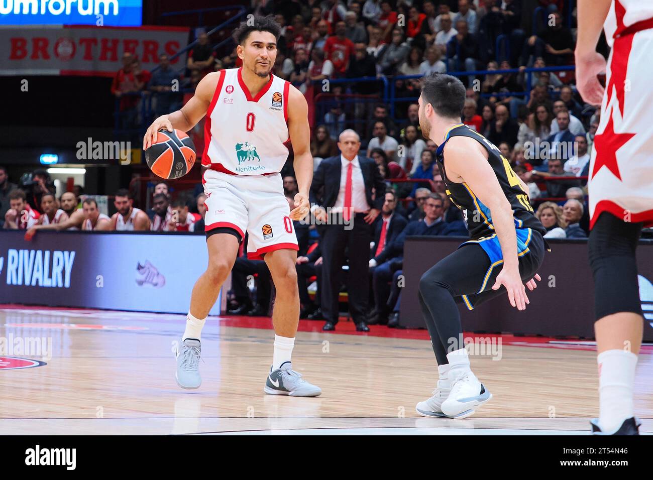 Maodo Lo (EA7 Emporio Armani Olimpia Milano) during EA7 Emporio Armani ...