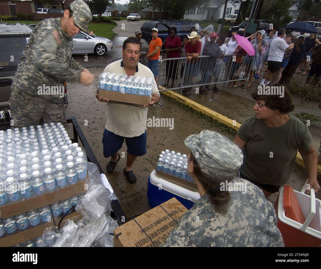 disaster, Flood, Human Relief, Hurricane Gustav, Louisiana Stock Photo ...