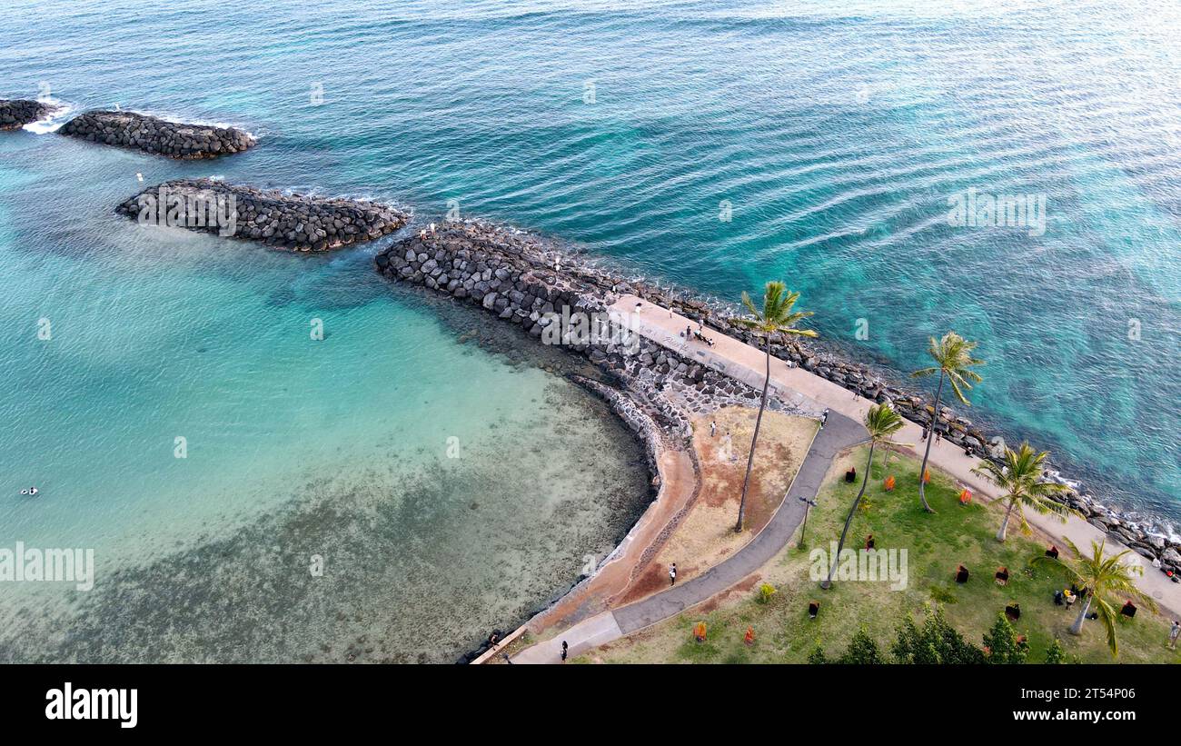 Magic island beach park hi-res stock photography and images - Alamy