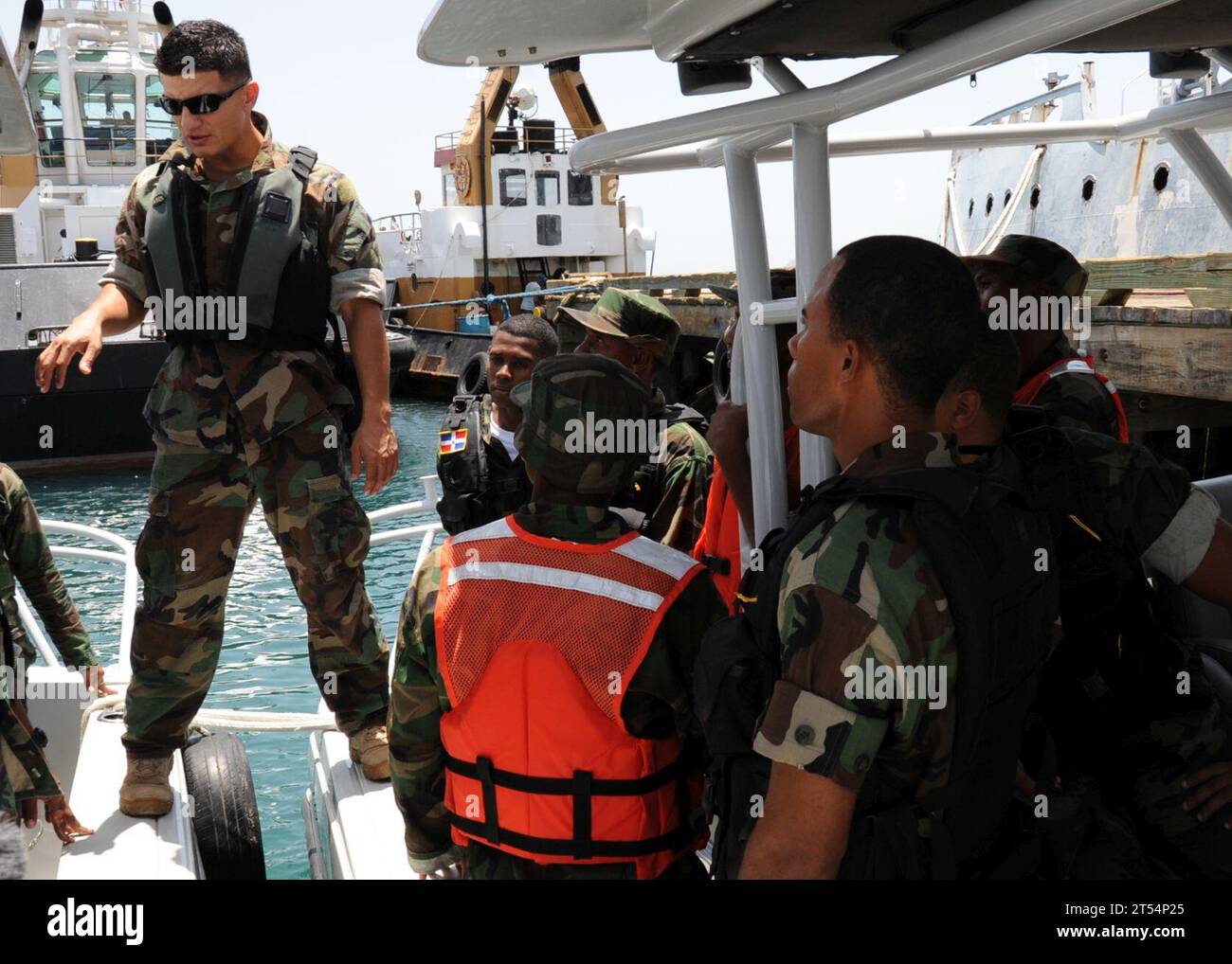 dominican republic jcet joint combined exchange terrain swcc Stock Photo - Alamy