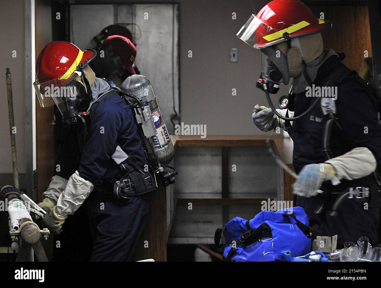 Drill, General Quarters, mass conflag Stock Photo - Alamy