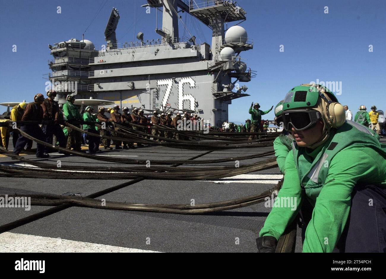 Drill, people, Sailor, training, USS Ronald Reagan Stock Photo - Alamy