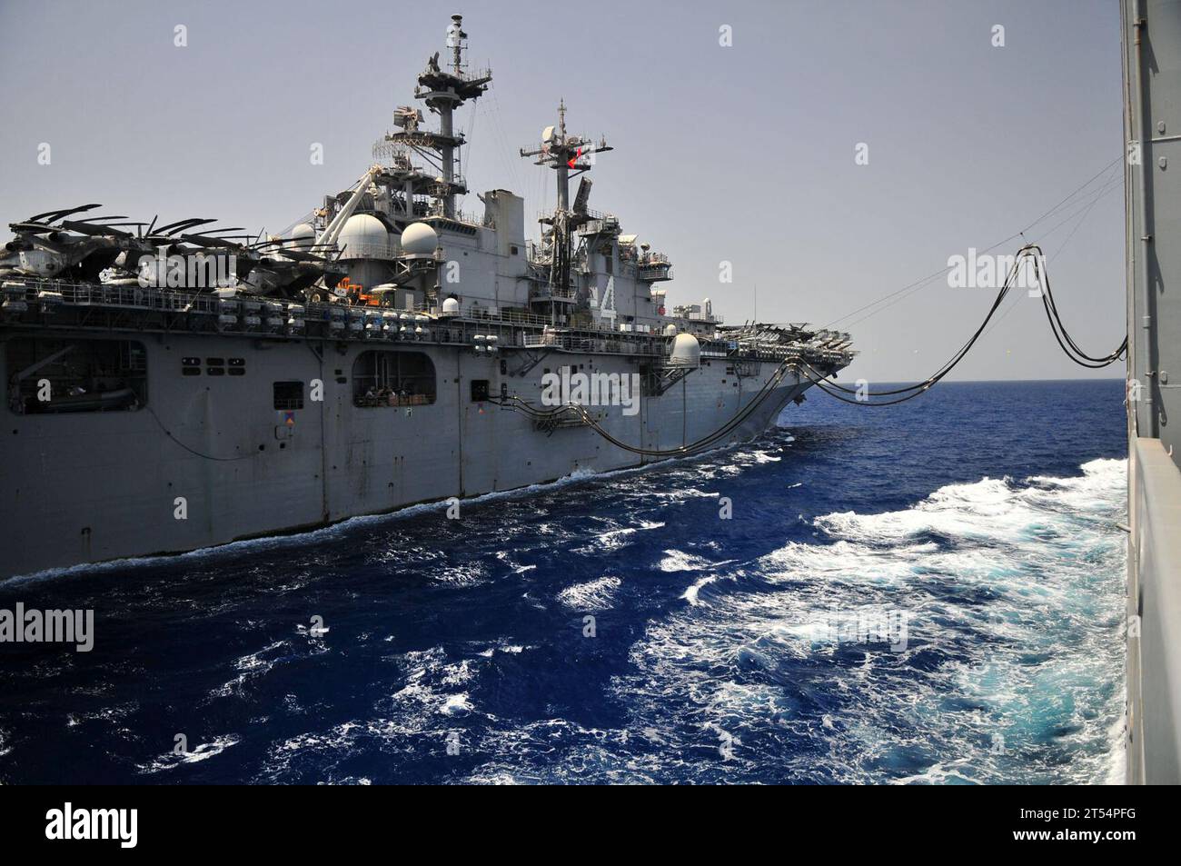 dry cargo and ammunition ship, Military Sealift Command, navy, refuels ...