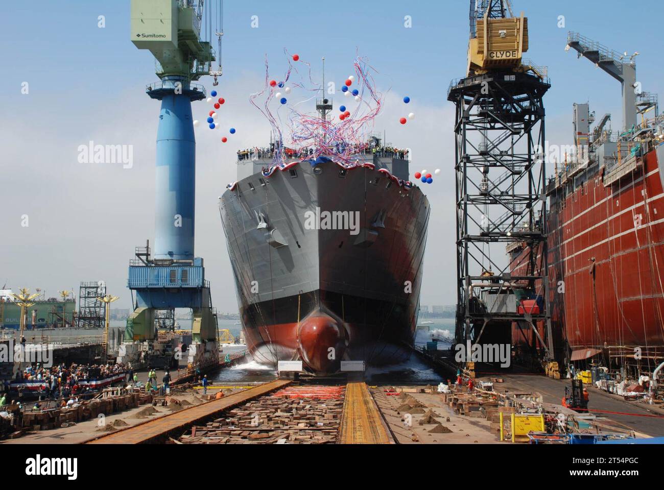 dry cargo and ammunition ship, General Dynamics NASSCO, Launch ...