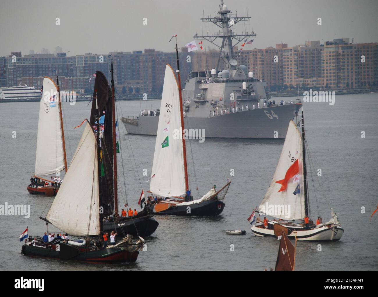 Dutch American friendship, guided missile destroyer, New York, USS ...