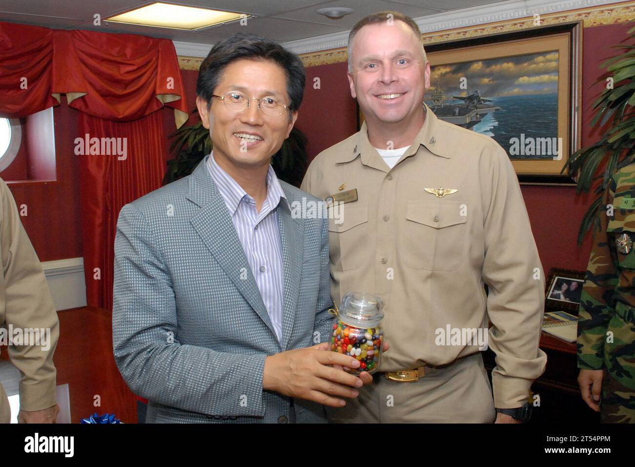 Governor moon soo kim of kyong gi do province hi-res stock photography ...