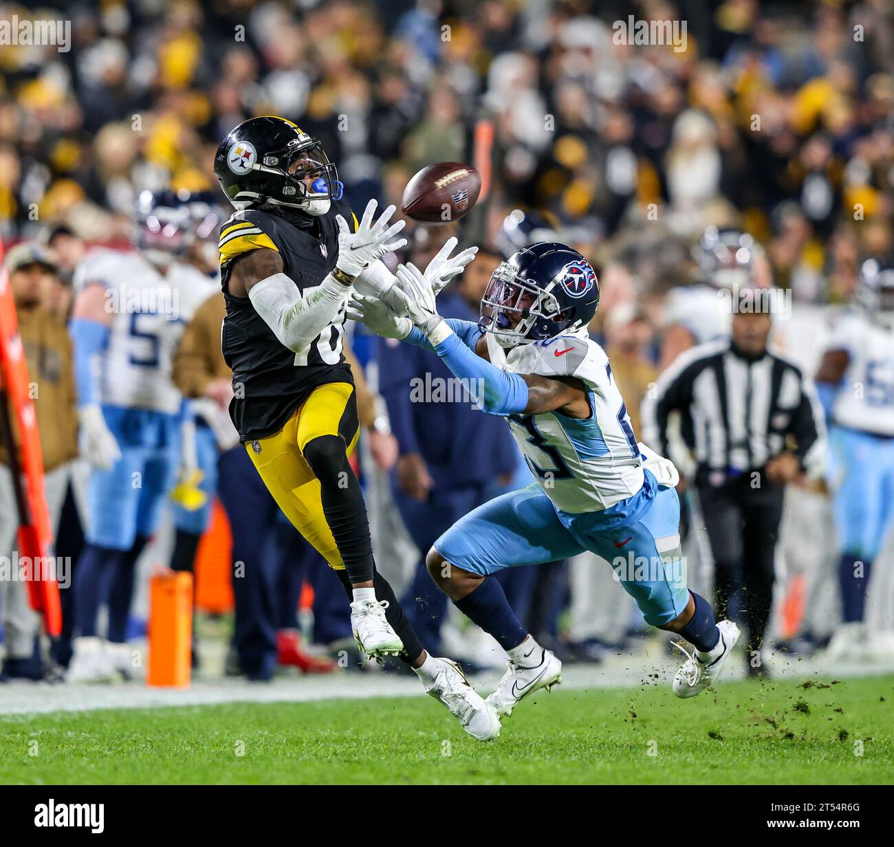 Pittsburgh, Pennsylvania, USA. 2nd Nov, 2023. Pittsburgh Steelers wide ...