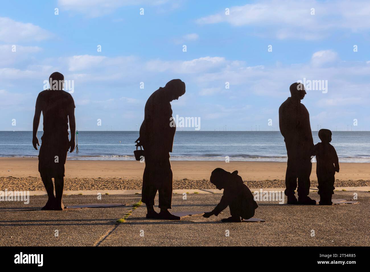 The Colwyn Sculptures are a series of steel silhouette sculptures ...