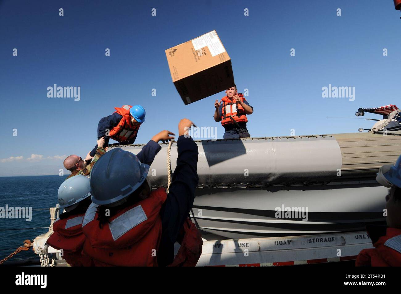 Earthquake Assistance, Haiti, humanitarian assistance, navy, Operation ...