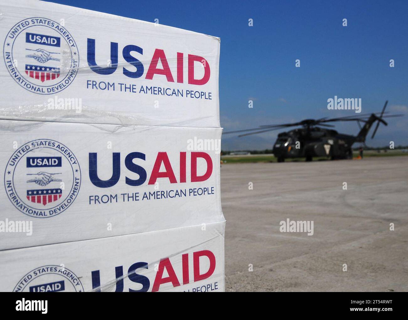 earthquake, Flight Line, helicopter, USAID Stock Photo - Alamy