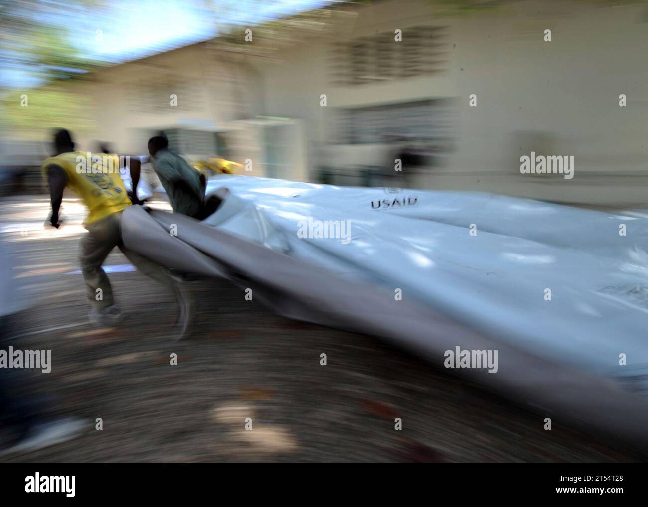 earthquake, Haiti, IOM, Operation Unified Response, shelter, U.S. navy ...