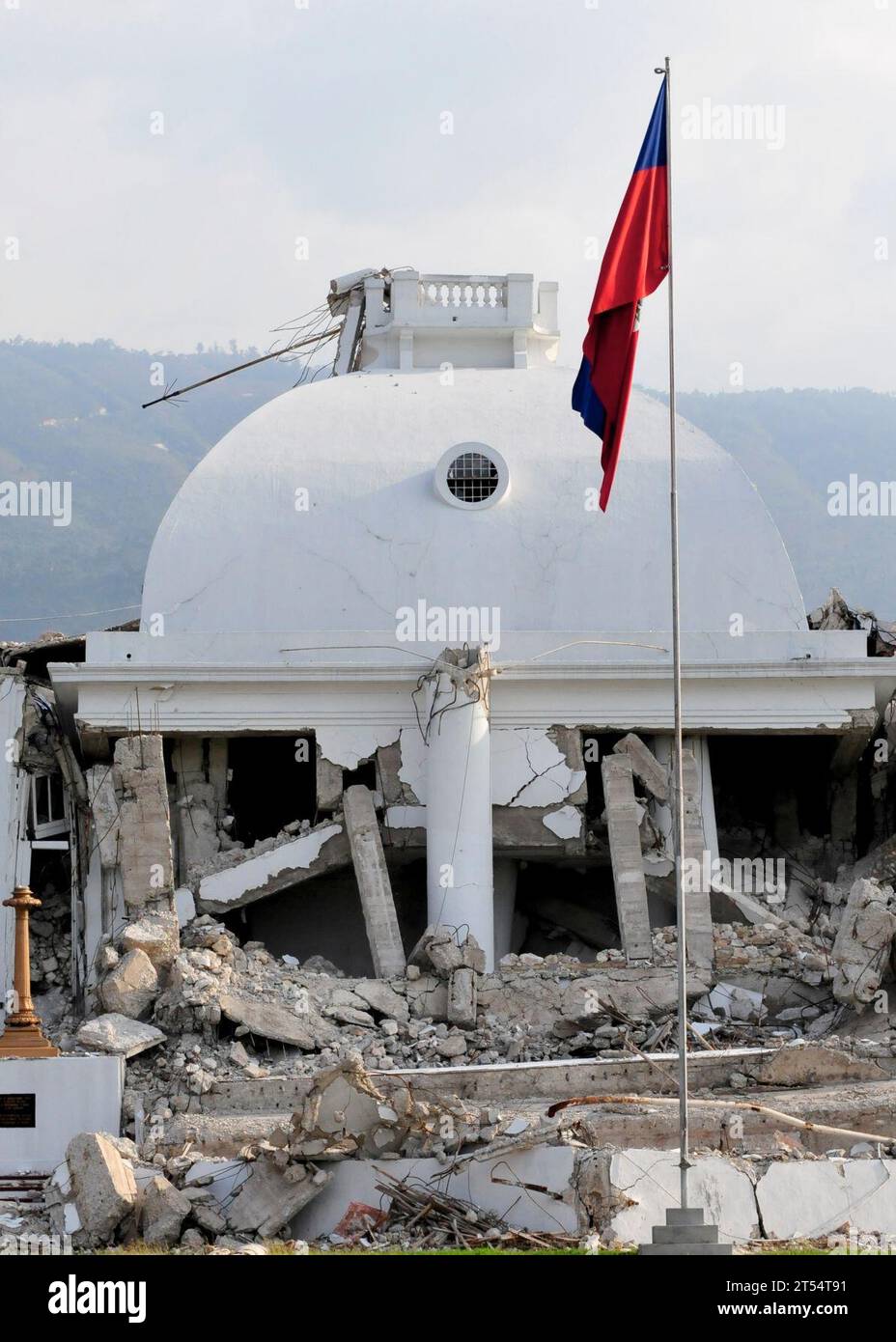 earthquake, National Palace, Port-au-Prince Stock Photo - Alamy