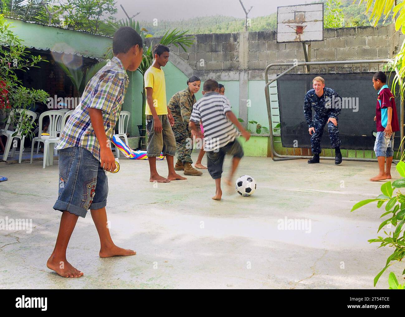 Edwardo Proano, Peleliu, Santa Bahkita Orphanage, Timor Leste Stock ...