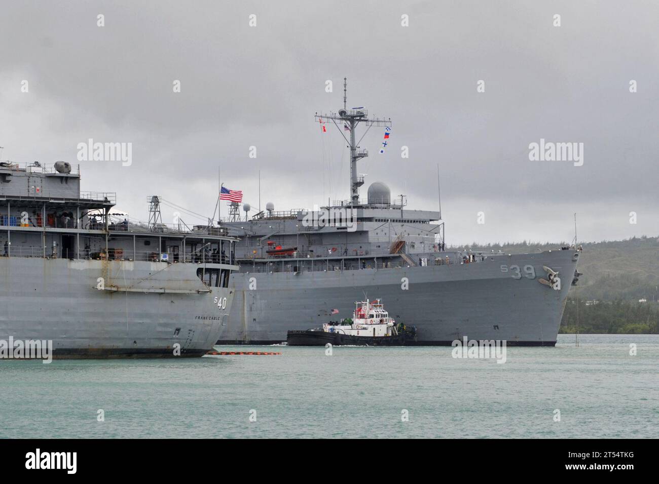 Elizabeth Fray, USS Emory S. Land Stock Photo - Alamy