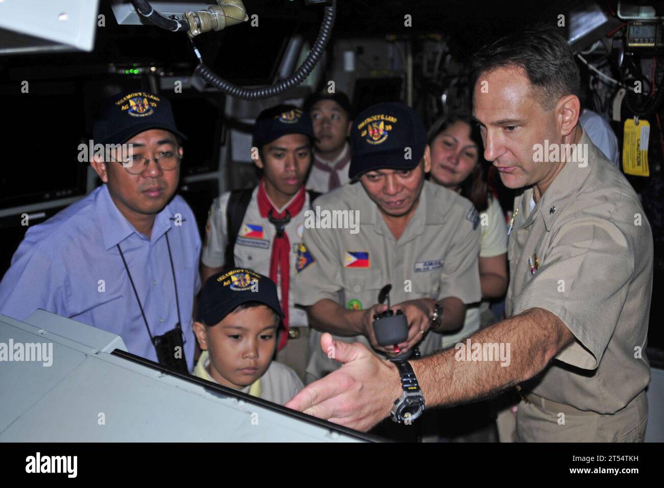 Elizabeth Fray, USS Emory S. Land, USS Texas Stock Photo - Alamy