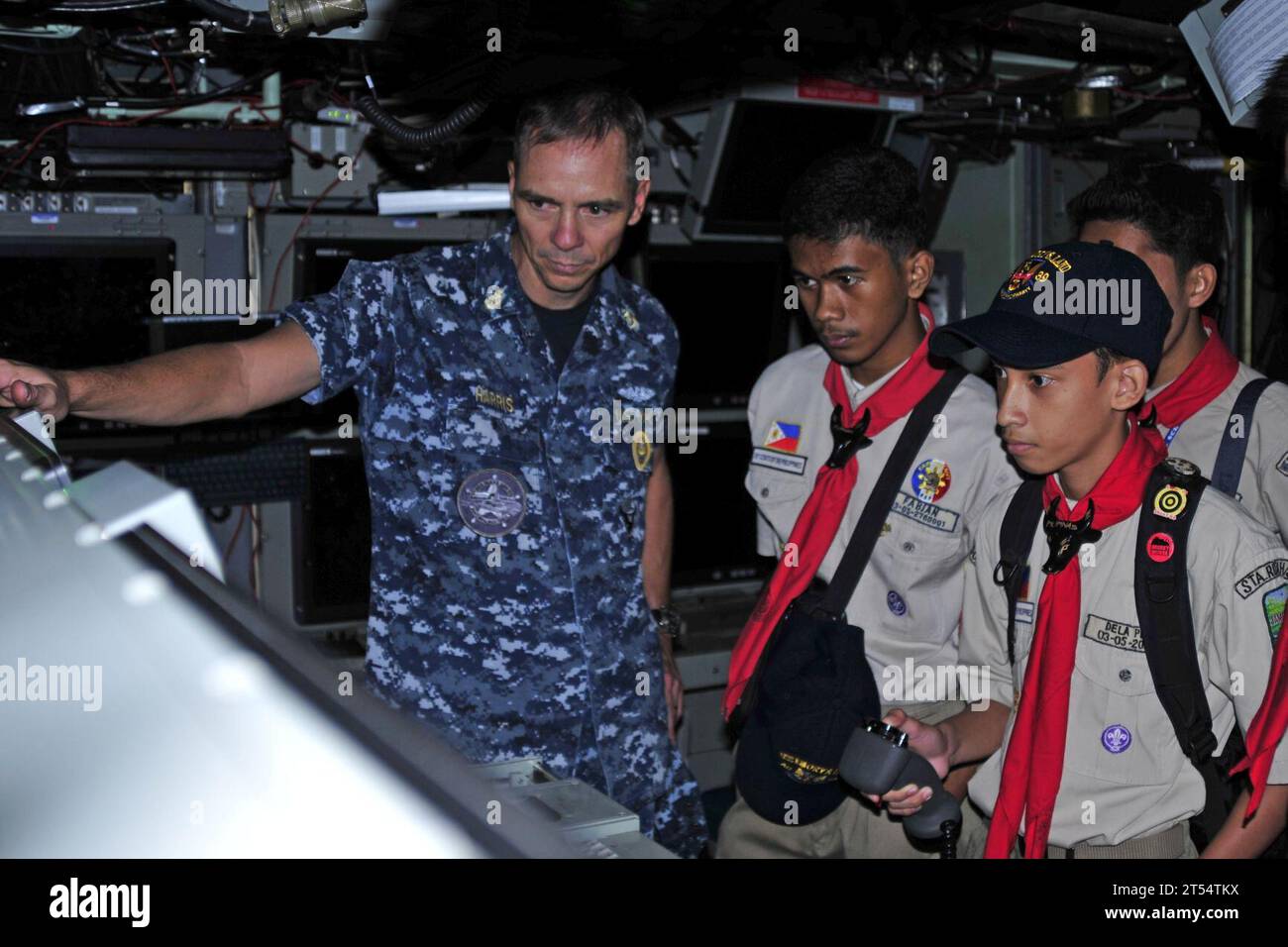 Elizabeth Fray, USS Emory S. Land, USS Texas Stock Photo - Alamy