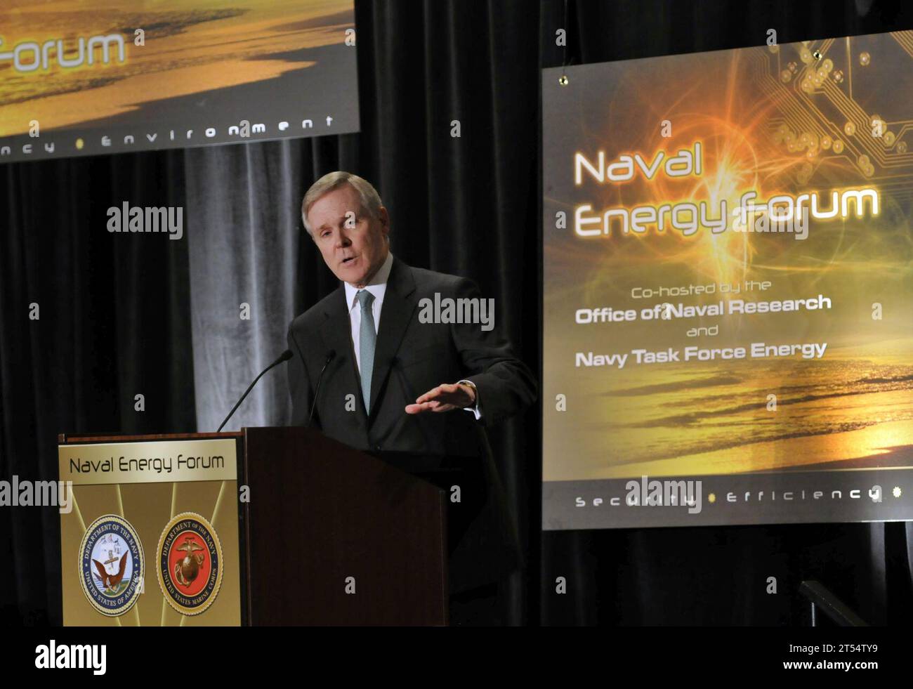 Energy, environment, Naval Energy Forum, Ray Mabus, secnav, Secretary ...