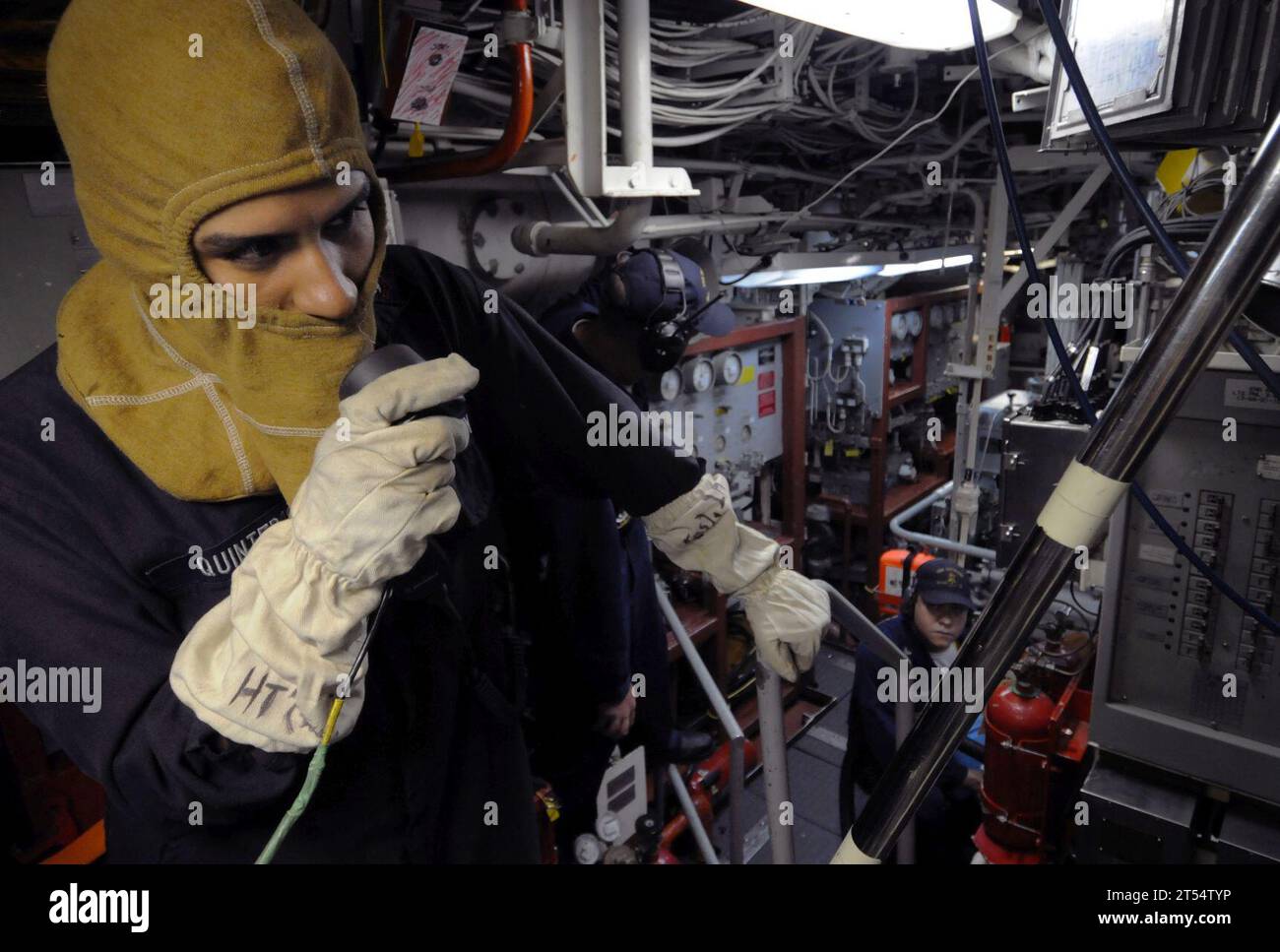 engineroom, General Quarters, Hunting, machine, sound powered, training ...