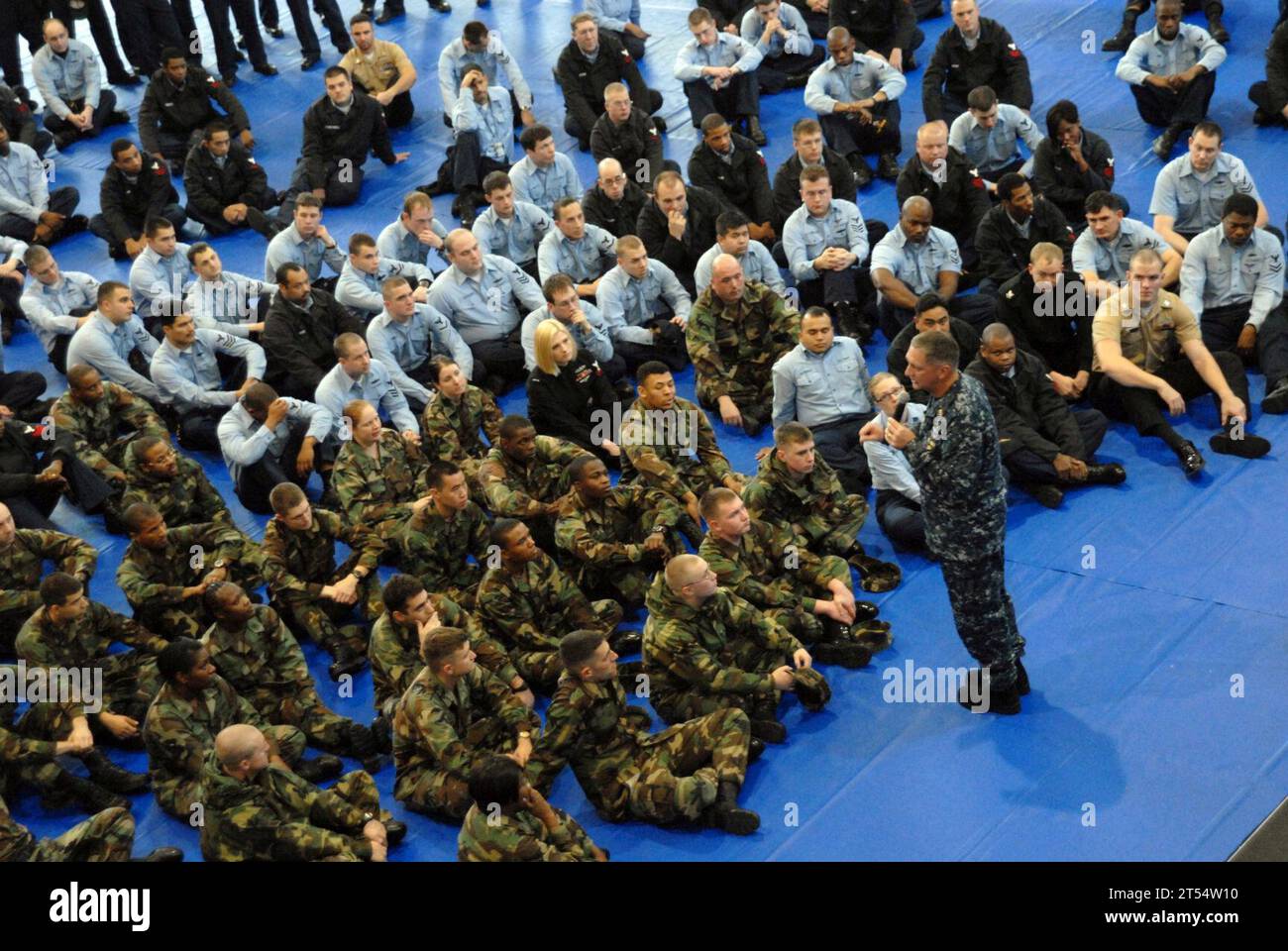 Enlisted, formation, Master Chief, troops Stock Photo - Alamy