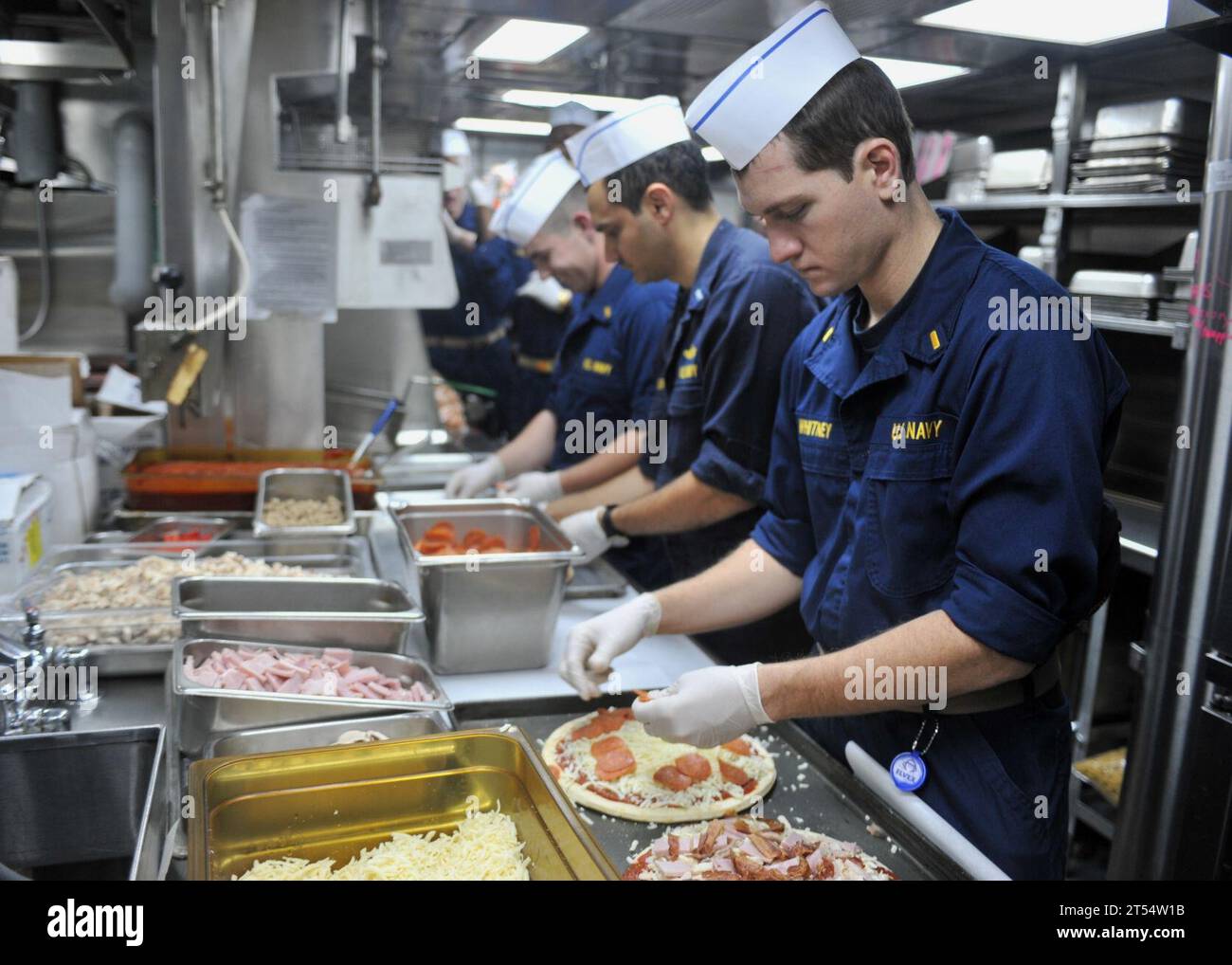 Enterprise Carrier Strike Group, galley, Guided-Missile Destroyer, navy ...