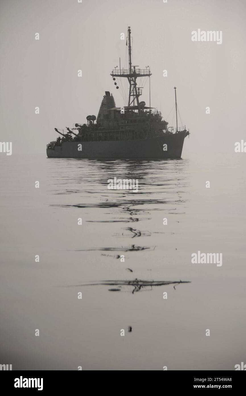 EODMU-1, mcm 11, mine countermeasures ship, Mine Warfare Crew Swerve, U ...