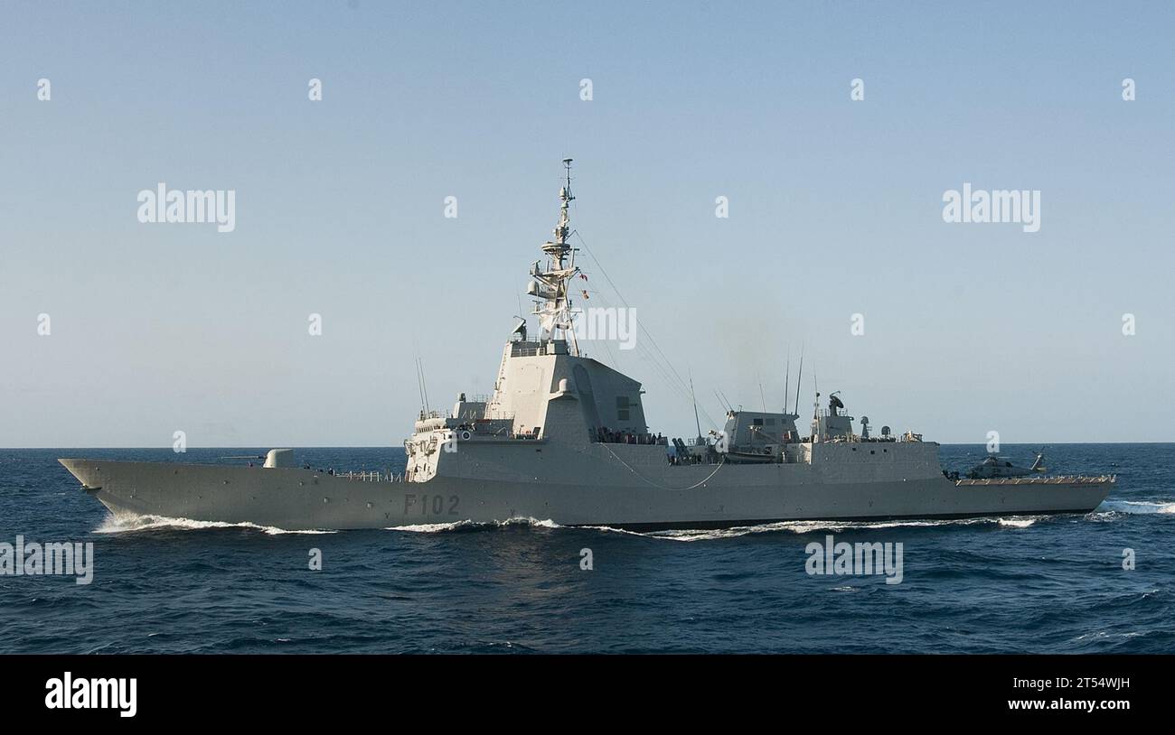 ESPS Almirante Juan De Borbon (F 102), foreign navy, Frigate, George H ...