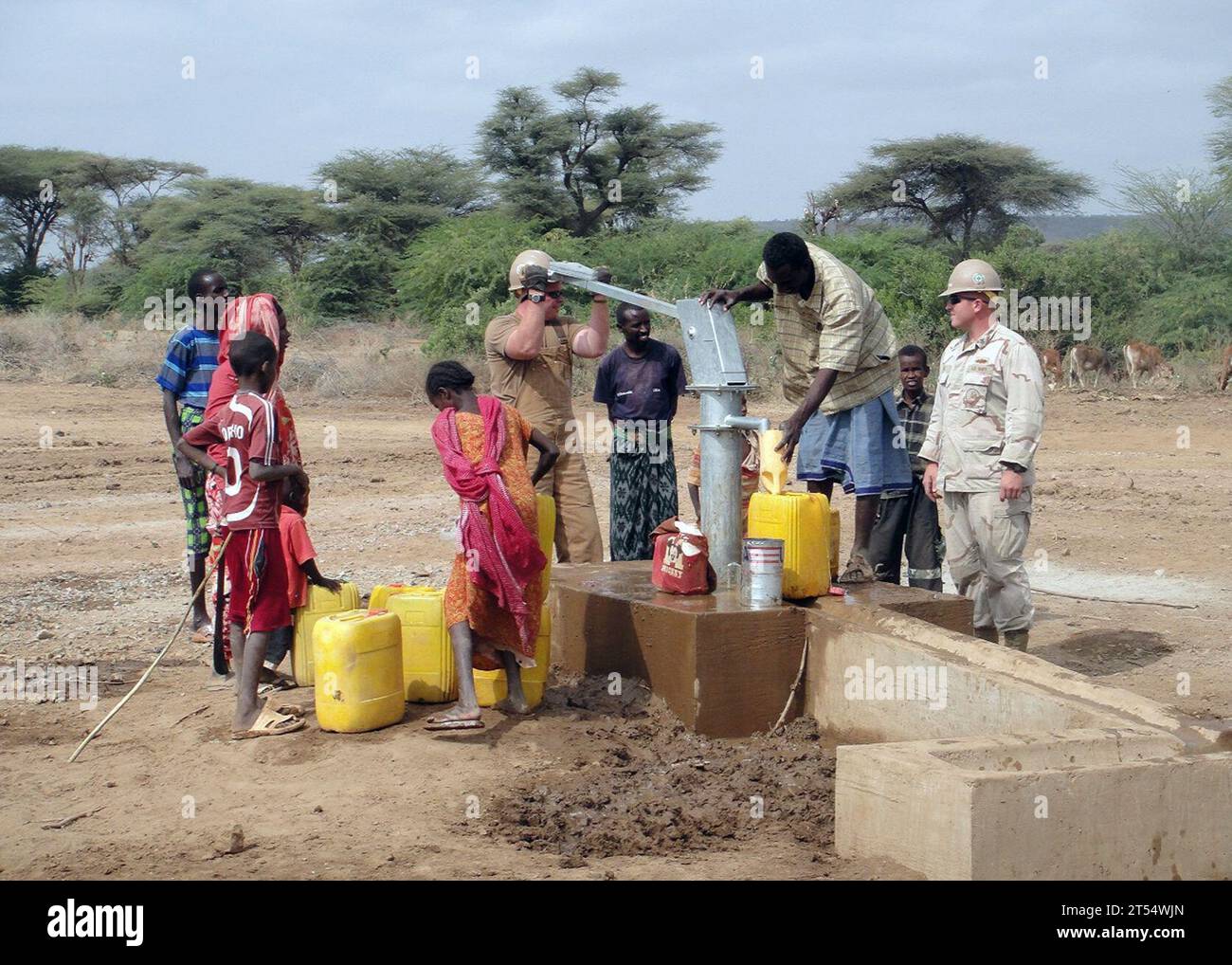 Ethiopia, Horn of Africa, Jedane, Naval Mobile Construction Battalion ...