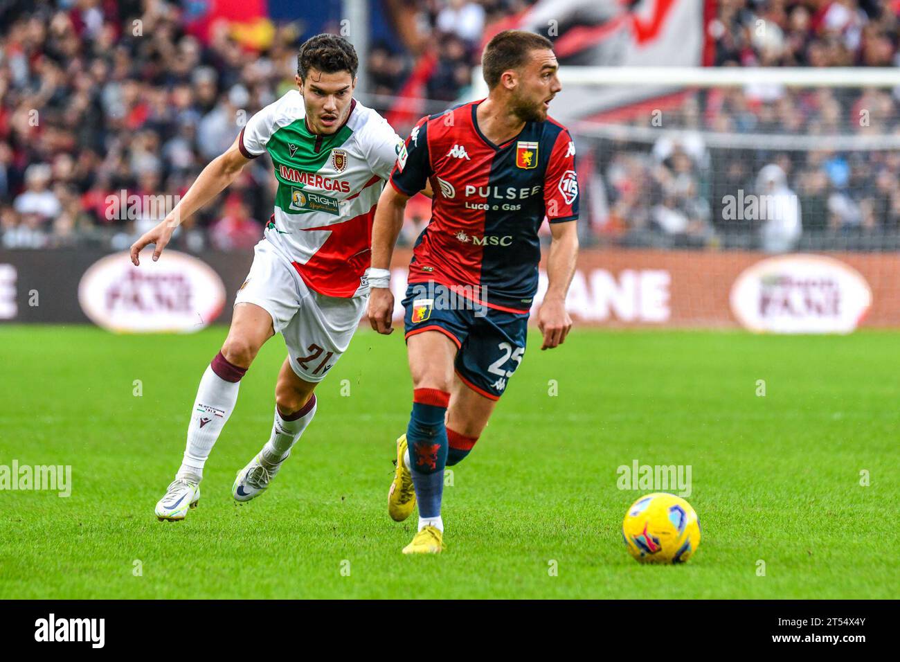 Genoa, Italy. 01st Nov, 2023. Berkan Kutlu for Genoa during ...