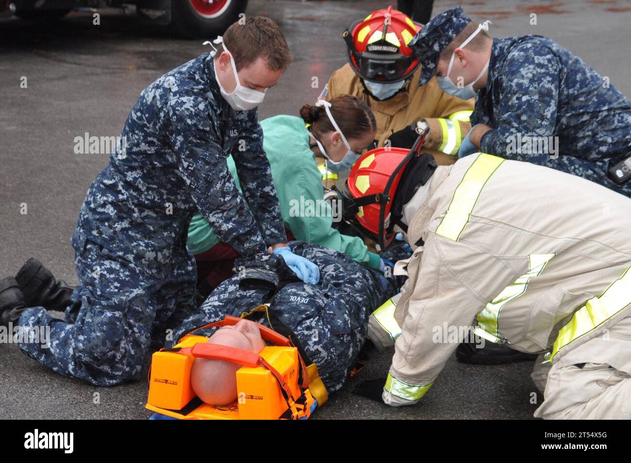 exercise, medical, Sailor, simulated casualty, training, U.S. Navy ...