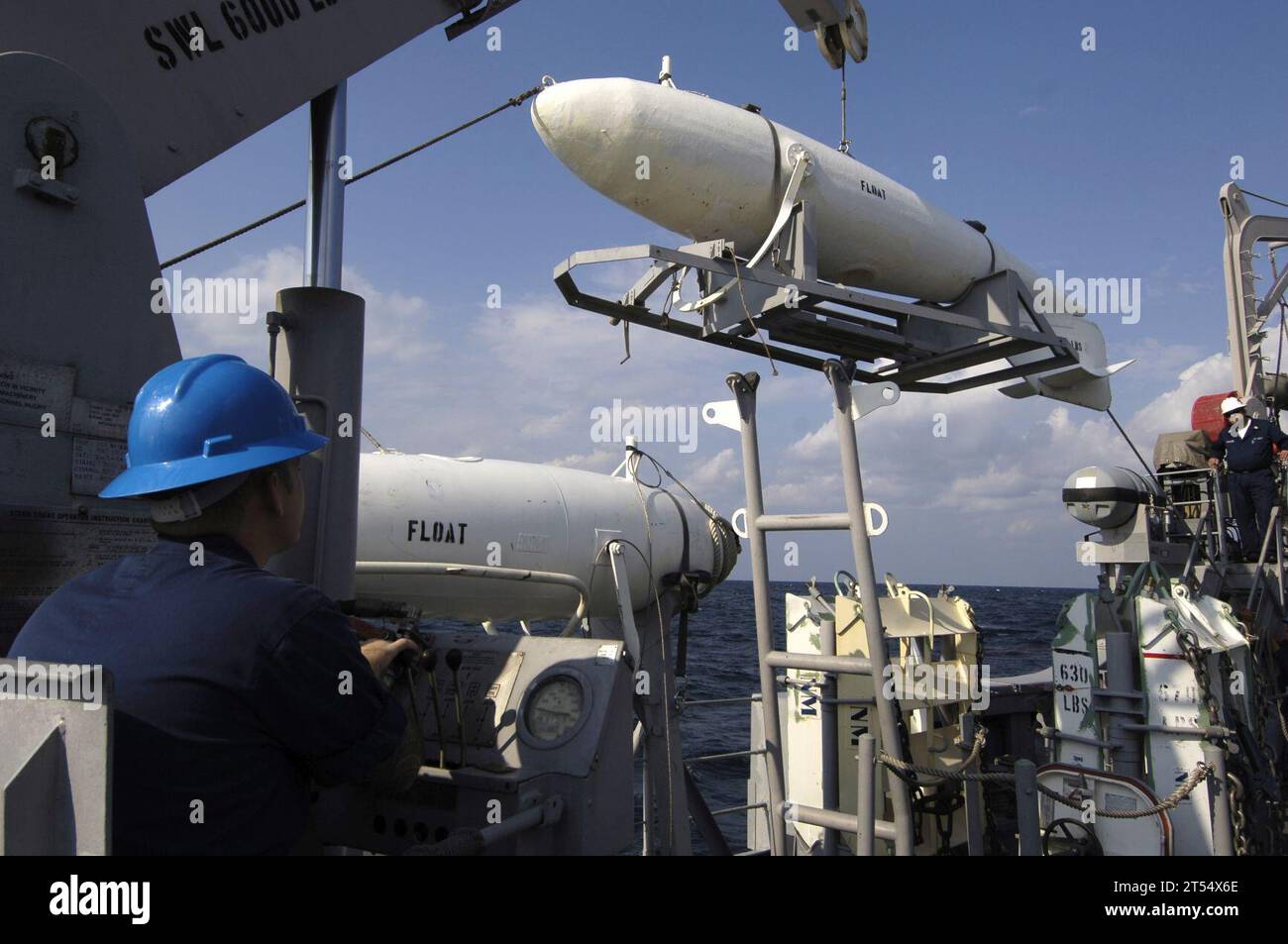 exercise, mcm 12, MSO, type 1 float, uss Ardent Stock Photo - Alamy