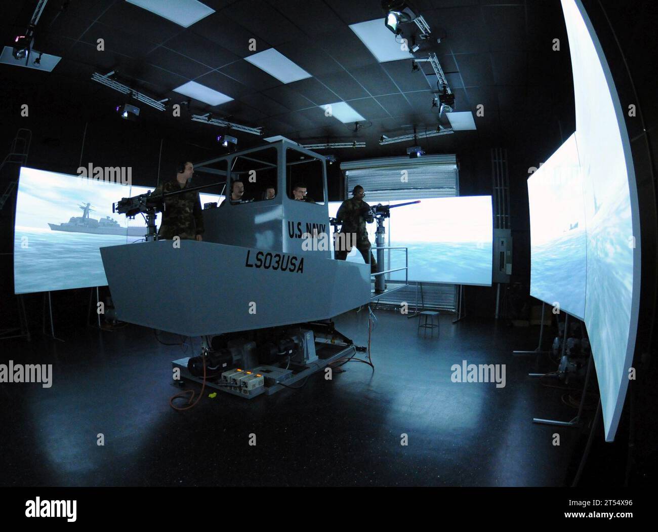 Expeditionary Security Group 2, Laser Shoot Littoral Combat Simulator ...