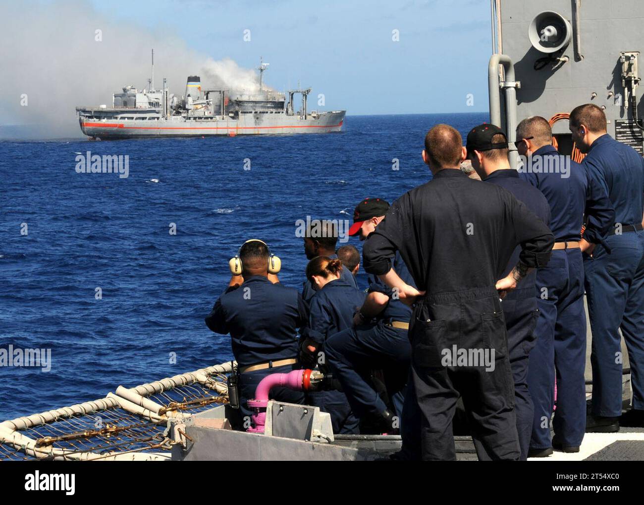 ex-USNS Saturn, George H.W. Bush Carrier Strike Group, Guided-missile ...