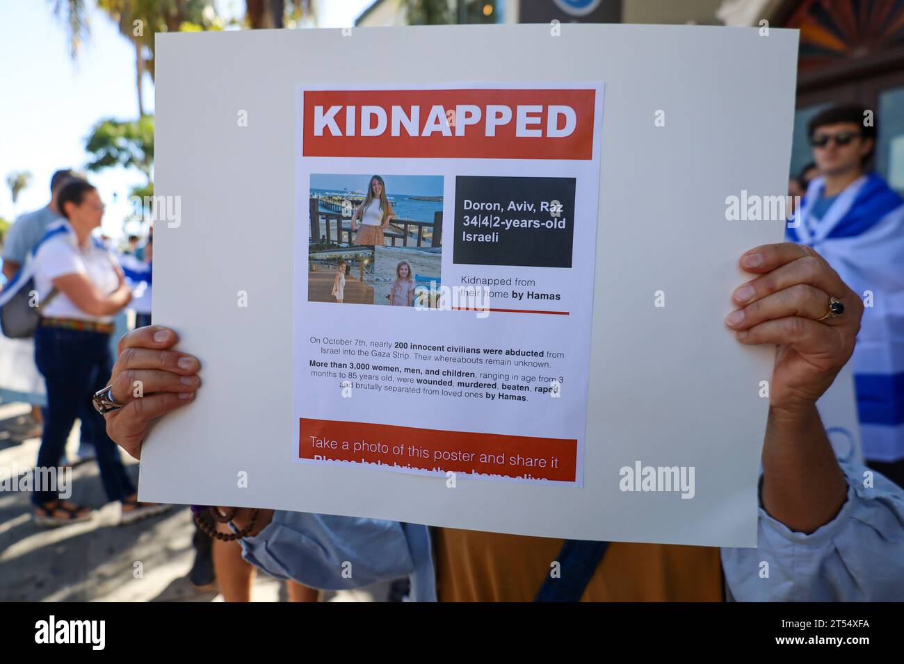 Santa Barbara, California, USA. 22nd Oct, 2023. A Jewish religious ...