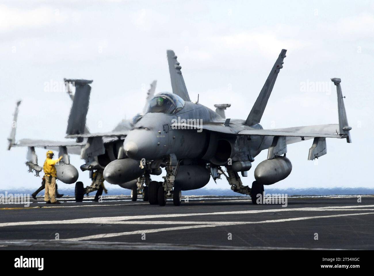 F/A-18C Hornet from the "Argonauts" of Fighter Squadron One Four Seven ...