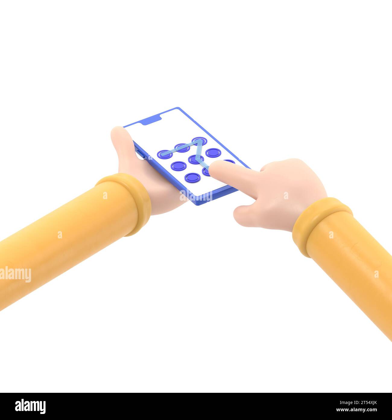 Cartoon Gesture Icon Mockup.People make various gestures. Gesture icon ...