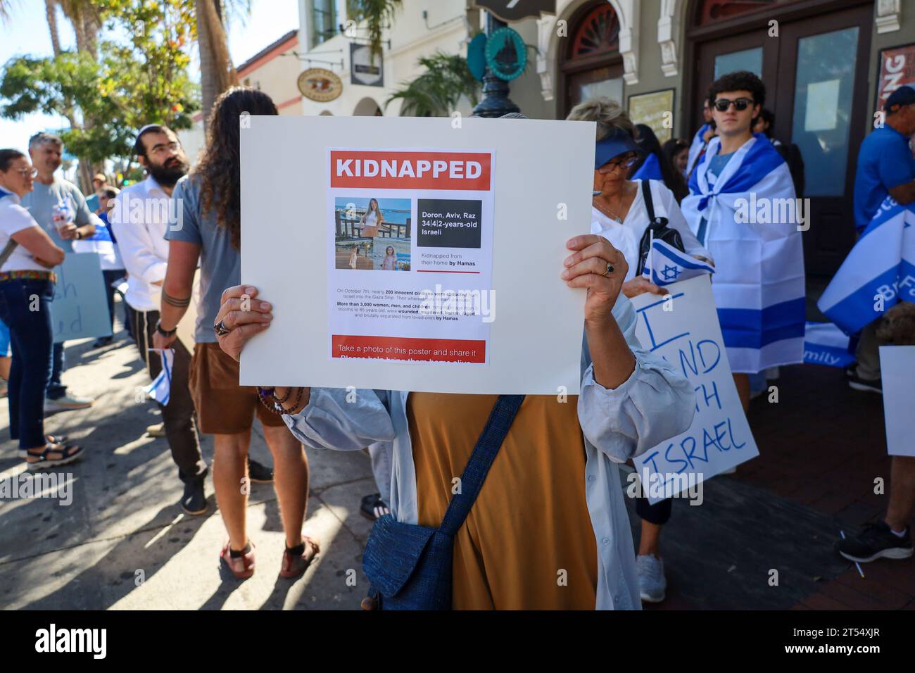 Santa Barbara, California, USA. 22nd Oct, 2023. A Jewish religious ...