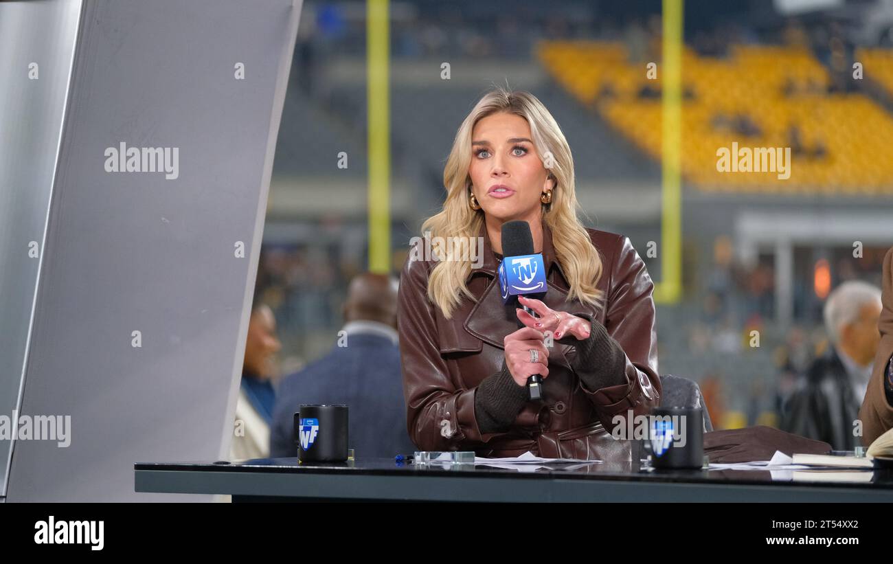 Pittsburgh, PA, USA. 02nd Nov, 2023. Charissa Thompson during the ...