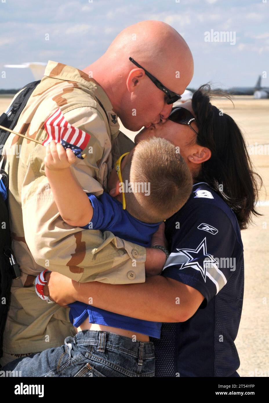 family, Joint Base Andrews Naval Air Facility, Sailors, Star Warriors, U.S. Navy, VAQ-209 Stock ...