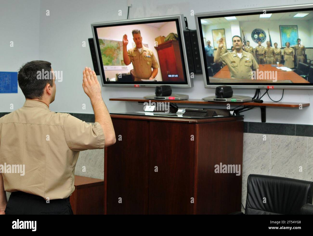 family, navy, people, reenlistment, Retention, U.S. Navy Stock Photo ...