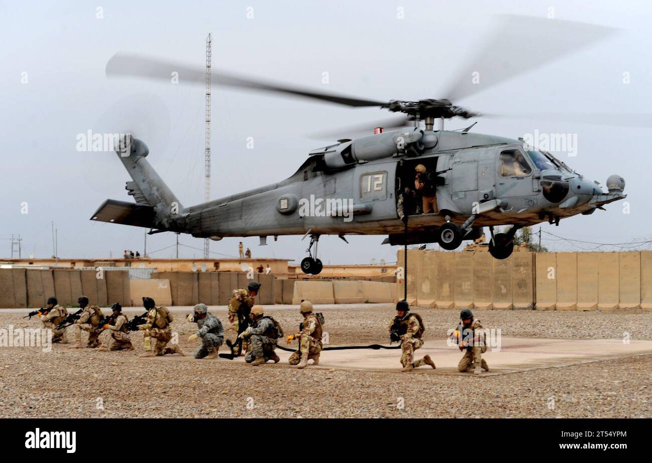 fast rope training, helicopter, hh-60h, HSC-84, ISOF, Sailors, special ...