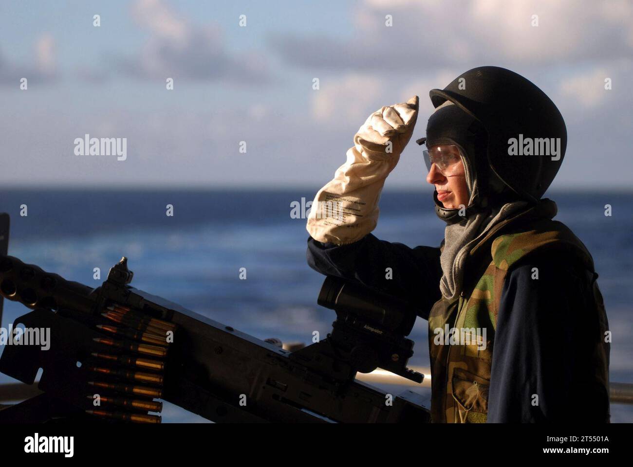 female, gunner, weapons Stock Photo - Alamy