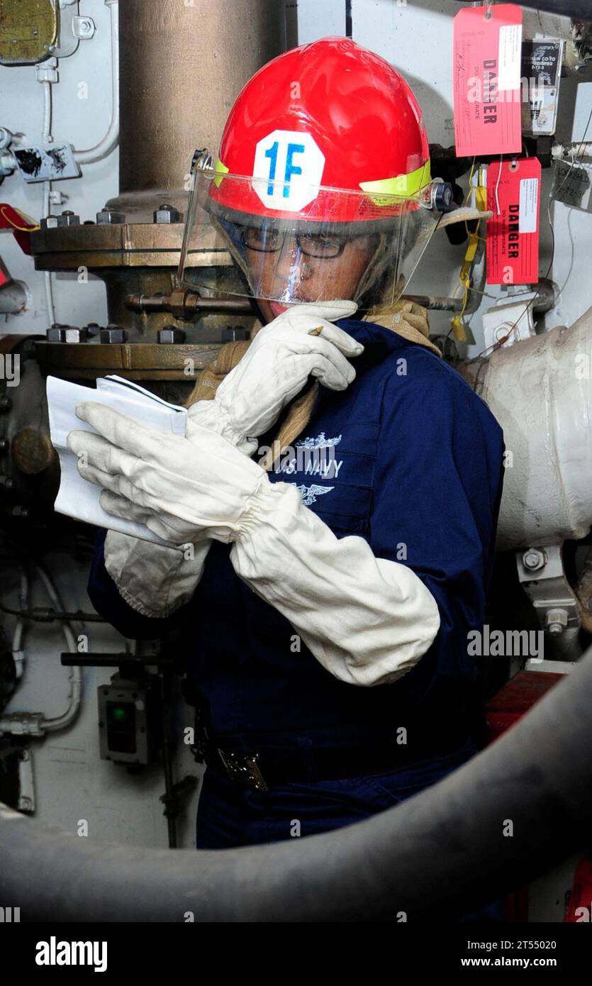 female, IET, in-port emergency team, Sailor, training, U.S. Navy, USS ...